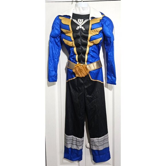 Disguise | Costumes | Kids Blue Power Rangers Super Megaforce Muscle ...